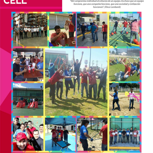 ¡CELL realiza actividades de trabajo en equipo! - Corporación Lady Lee